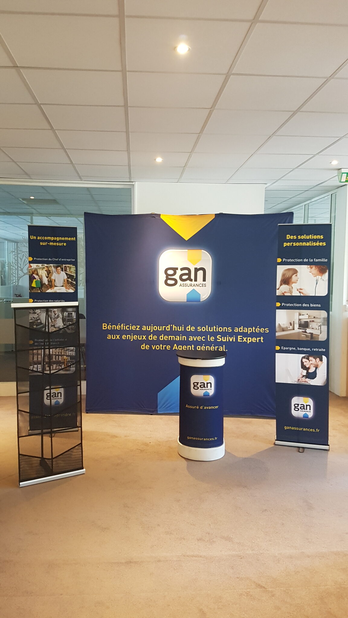 Widi Event - Stand Portable : Agilité et efficacité à chaque évènement.
